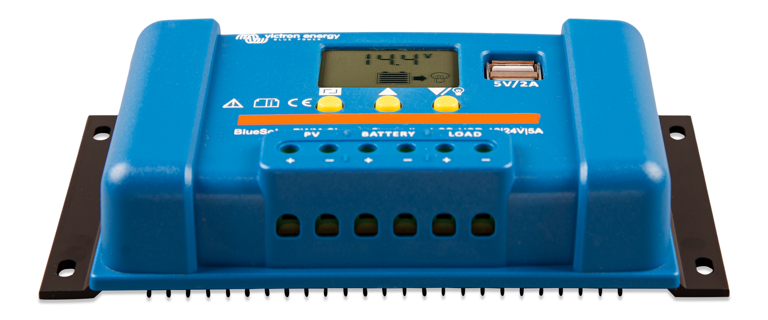 BlueSolar PWM Charge Controller (DUO) LCD&USB - Victron Energy